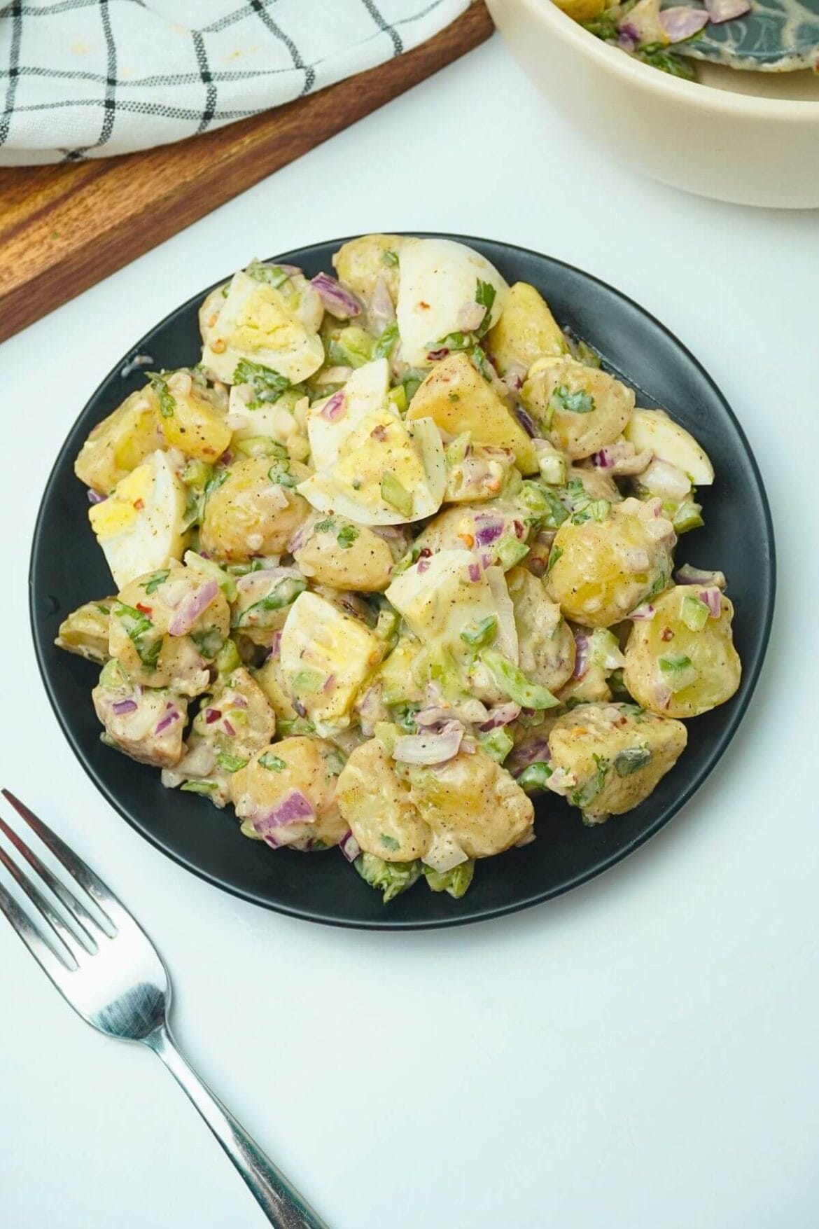 Potato Salad Recipe (With Egg Mayonnaise)